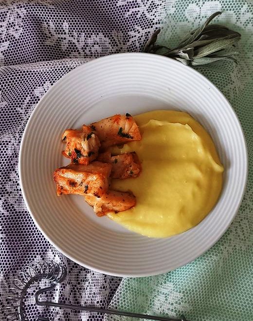 Pečená treska v troubě s bylinkami